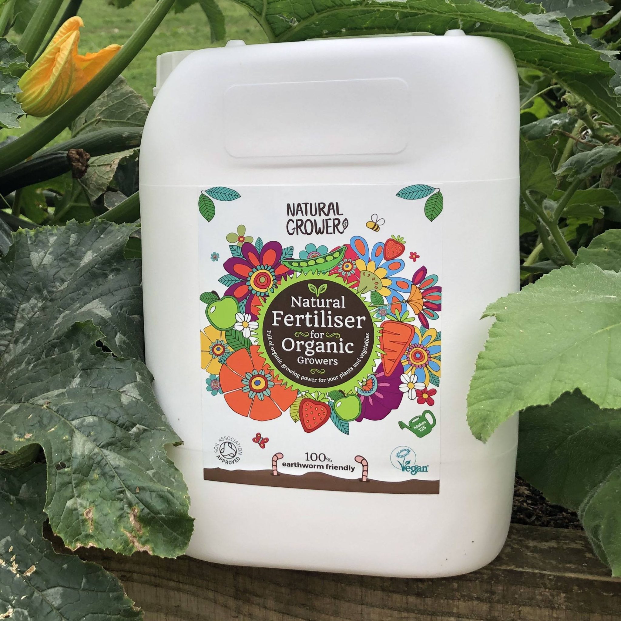 Natural Grower - Natural Fertiliser for Organic Growers (10 Litres ...